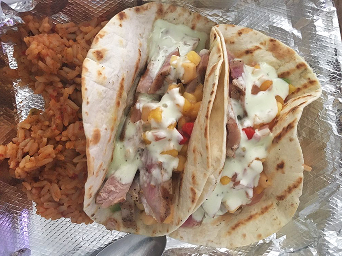 Ahi tuna tacos bring California vibes to Pennsylvania, proving fusion can be absolutely magical.