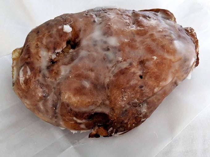 One bite of this apple fritter and you'll understand why some people believe in love at first sight with baked goods.