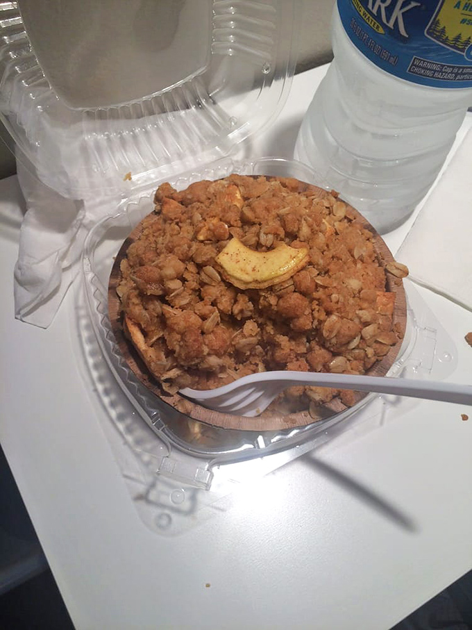 Apple crisp that makes you question why you ever bothered with other desserts. That crumble topping is what autumn dreams are made of.