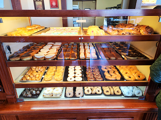A treasure chest of carbohydrates where every shelf tells a different sweet story. Choose your own adventure, sugar edition.