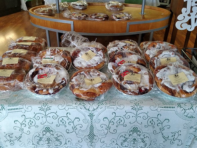 The bakery's display case&mdash;where diet plans go to die and "I'll just have one" becomes the day's biggest lie. 