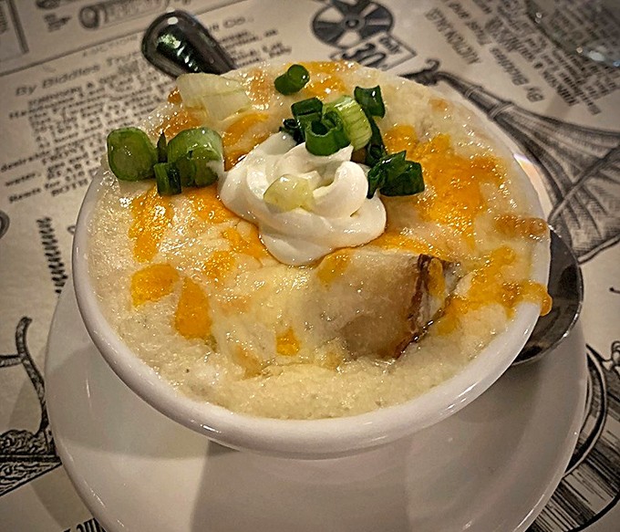 Not all heroes wear capes&mdash;some wear cheese, green onions, and bacon bits while swimming in a bowl of potato perfection.