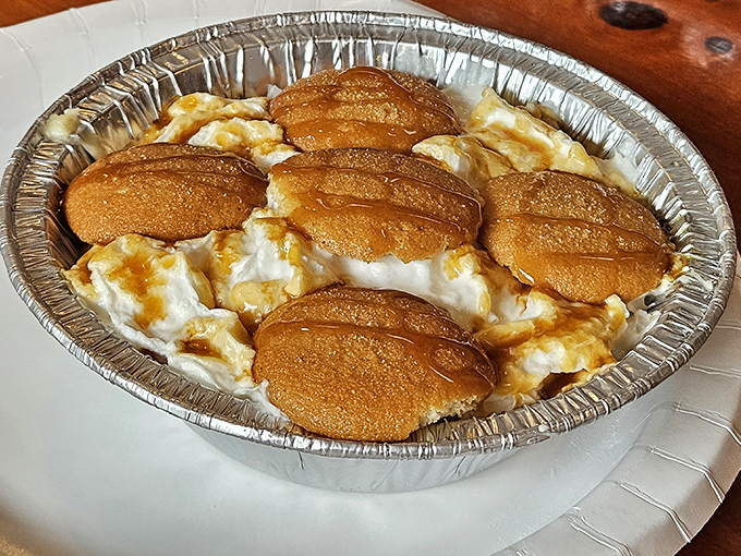 Those golden discs nestled in creamy goodness aren't just banana pudding&mdash;they're edible nostalgia that would make your grandmother both proud and jealous.