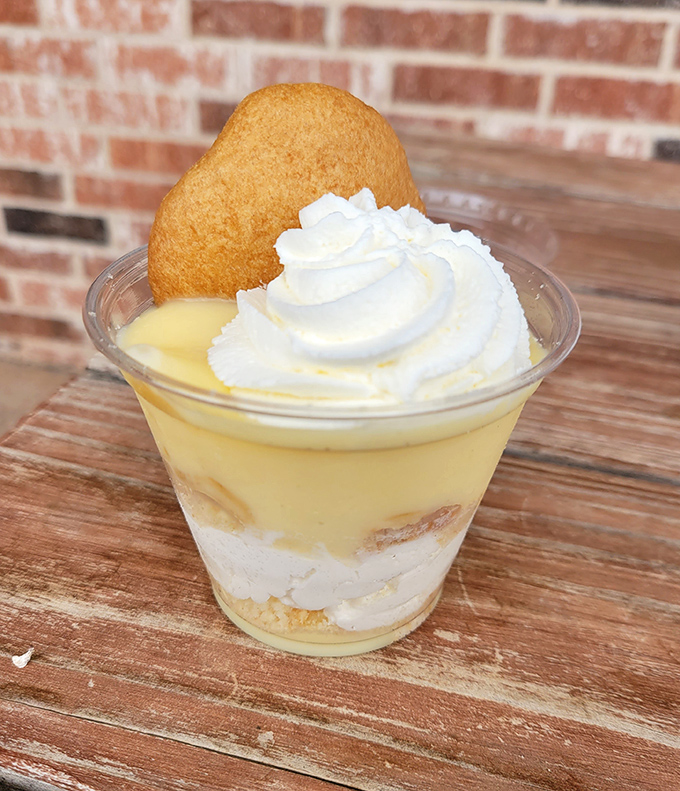 Banana pudding that would make your grandmother both jealous and proud&mdash;layers of nostalgia topped with a vanilla wafer crown.