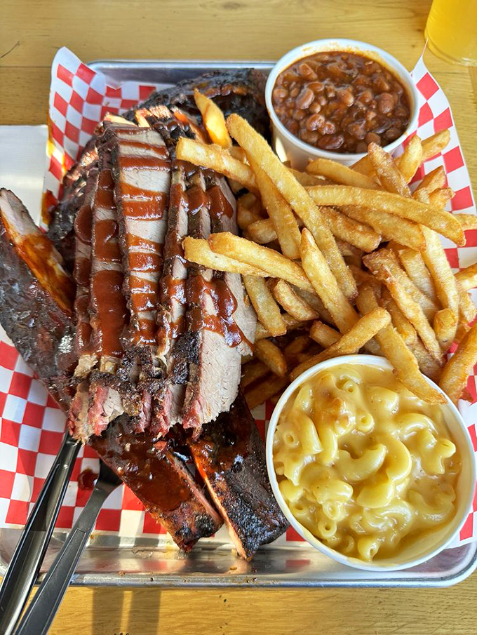 The BBQ trifecta &ndash; meat, sides, and the inevitable food coma that follows. Some decisions make themselves.