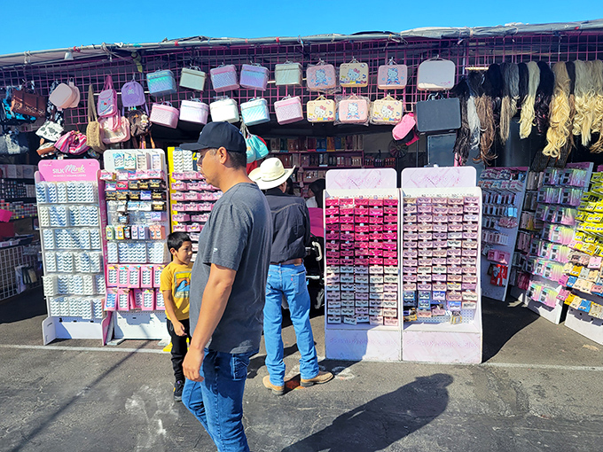 Beauty products arranged with the precision of a small retail army. The battle against aging has never looked so colorfully organized.