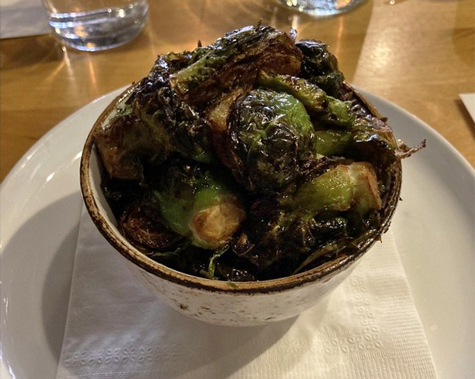 Brussels sprouts so caramelized and delicious they'll make you question why you ever pushed them around your plate as a kid.