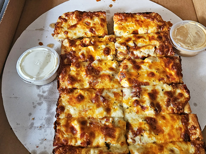Cheese bread that demands to be pulled apart and shared &ndash; though sharing might become increasingly difficult with each heavenly bite.