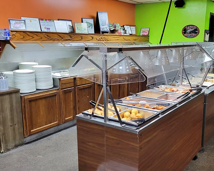 The buffet line &ndash; where time slows down and life's biggest decision becomes "one more scoop or two?"