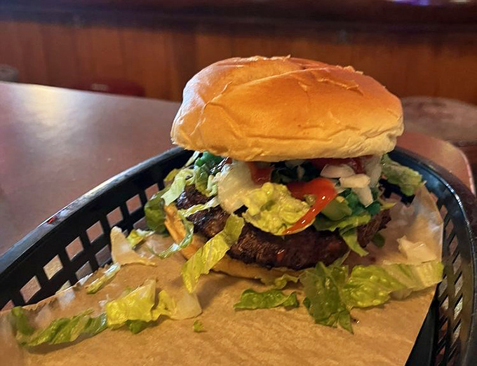 Even the burger gets the Happy Dog treatment &ndash; a testament to what happens when bar food refuses to be ordinary.