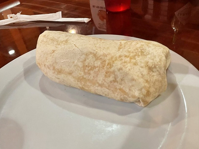 This burrito isn't just big&mdash;it's California big, wrapped tight and ready to satisfy even the hungriest gold rusher.