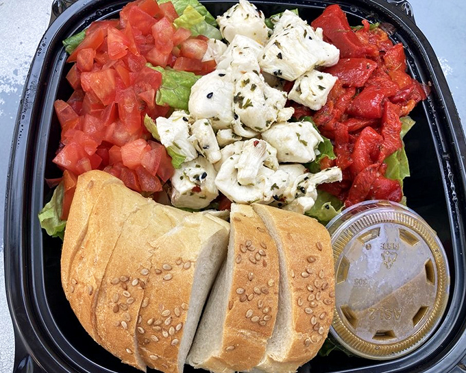 Fresh mozzarella, tomatoes, and greens create a colorful Italian flag on your plate &ndash; Campo's caprese salad brings Mediterranean sunshine to Philadelphia's historic streets.