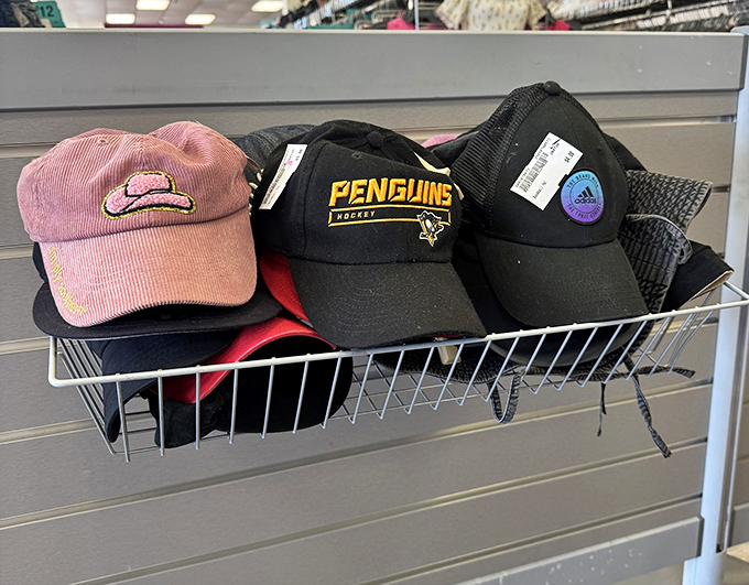 Hat trick! From Pittsburgh Penguins gear to quirky pink caps, your head can make a statement without your bank account filing for bankruptcy.