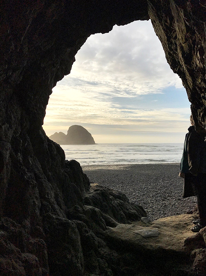 Tunnel vision never looked so good. This natural passageway reveals Oceanside's hidden beach&mdash;like finding the wardrobe to Narnia, but saltier.