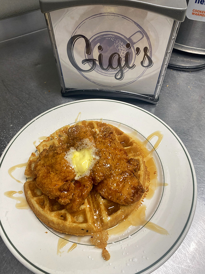 Chicken and waffles: the breakfast-lunch hybrid that proves some of the best relationships are unexpected ones. Sweet maple syrup meets savory fried chicken in perfect harmony.