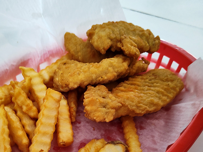 Chicken fingers that actually look like they've met a real chicken recently&mdash;crispy, golden, and ready for their close-up.