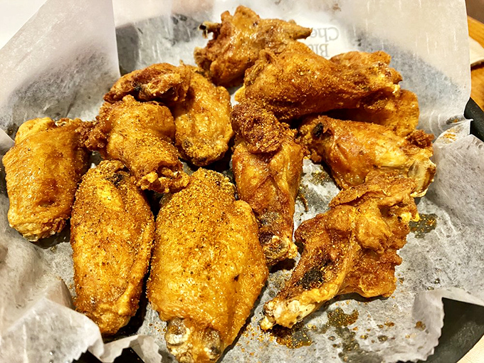 These wings didn't just fly here &ndash; they took a detour through Flavor Town and decided to stay forever.
