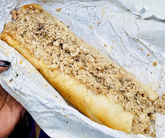 The chicken cheesesteak—for when you want something "lighter" but still need that Max's magic. Who are we kidding? Nothing light about this pleasure.