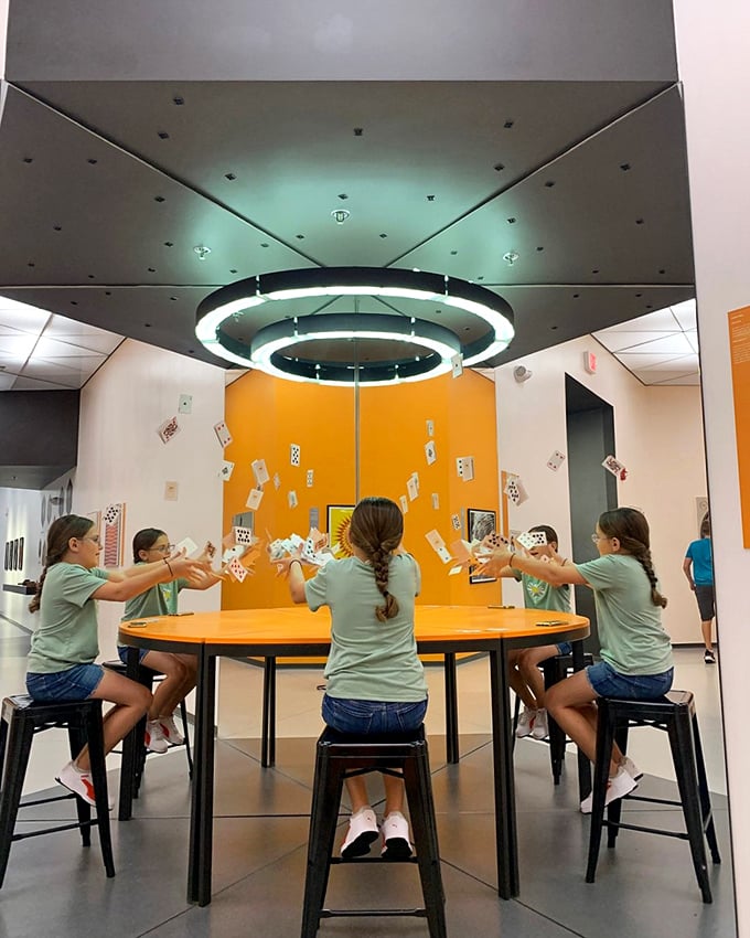 The Clone Table creates the illusion of multiple yous&mdash;perfect for when you need a committee to decide where to eat dinner later.