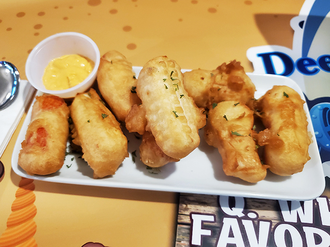 These golden-fried crab bites are the seafood equivalent of potato chips&mdash;bet you can't eat just one!