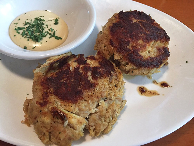 These crab cakes are what other crab cakes dream of becoming &ndash; mostly crab, minimal filler, and perfectly seared. Seafood integrity on a plate.