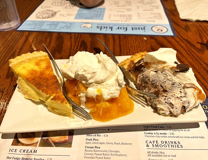 Pie perfection on a plate. When they say "a slice of heaven," this is what they mean&mdash;flaky crust, creamy filling, and zero regrets.