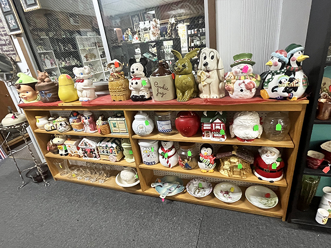Cookie jars with personality! These ceramic characters have been hiding grandma's secret stash of treats since the Eisenhower administration.