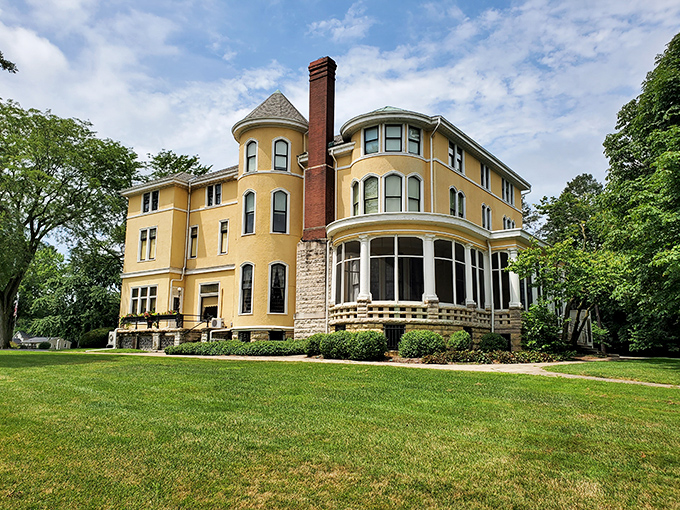 The Deere-Wiman House showcases Victorian grandeur with a Midwestern sensibility&mdash;like Downton Abbey if it were run by people who actually knew how to change a tire.