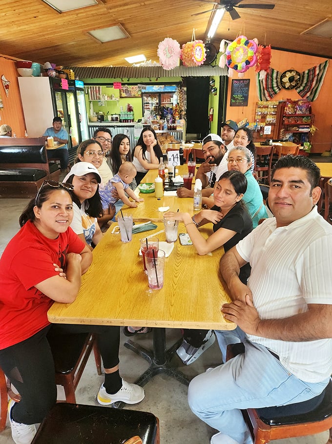 The market's dining area serves as both refueling station and impromptu community center, where deal-hunters share their greatest finds over cold drinks.