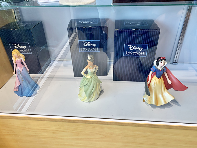 From theme park to thrift store. These Disney princess figurines prove that even magical collectibles eventually find their way to new kingdoms.