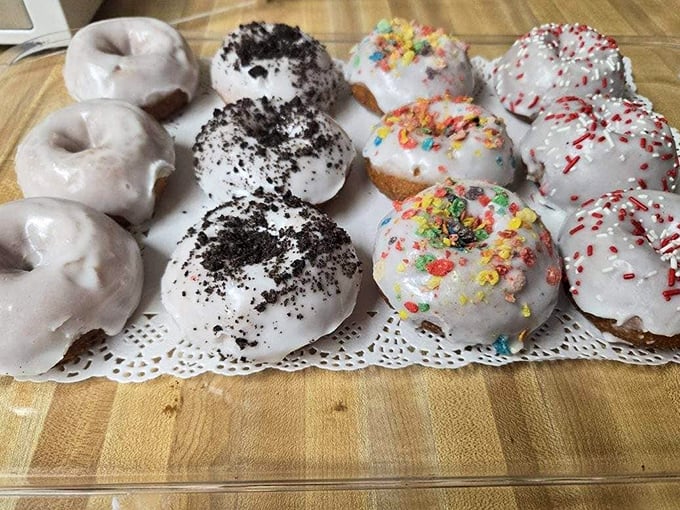These donuts aren't just fried dough with frosting&mdash;they're circular permission slips to start your day with a smile and a sugar rush.