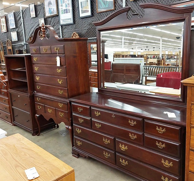 This isn't just furniture&mdash;it's American craftsmanship from when drawers were dovetailed and wood was solid. Grandma would approve of these dressers.