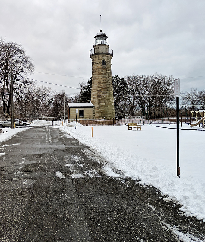 Winter transforms the lighthouse into a scene from a holiday card. Jack Frost himself couldn't have designed a more perfect seasonal makeover.
