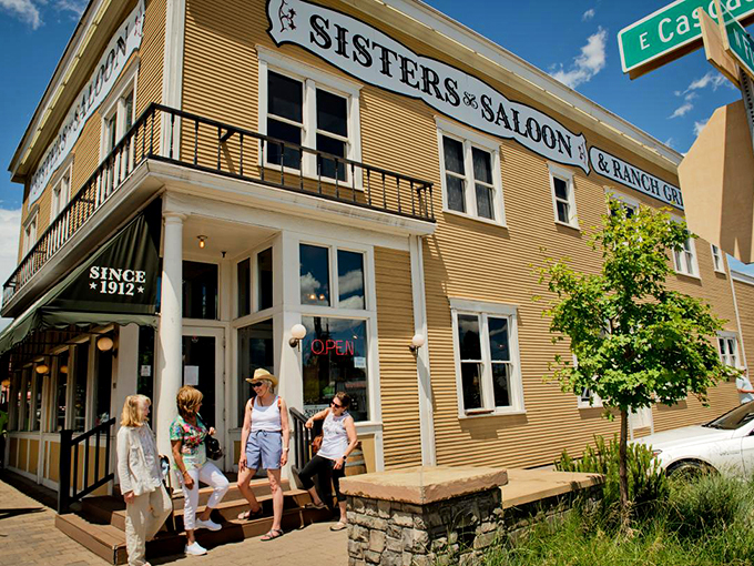 The Sisters Saloon has been serving thirsty travelers since 1912. Walk in for a drink, walk out with stories that improve with each telling.