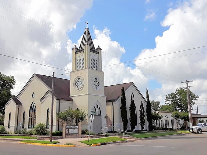 Community faith anchored by stunning architecture that's been welcoming families for decades.