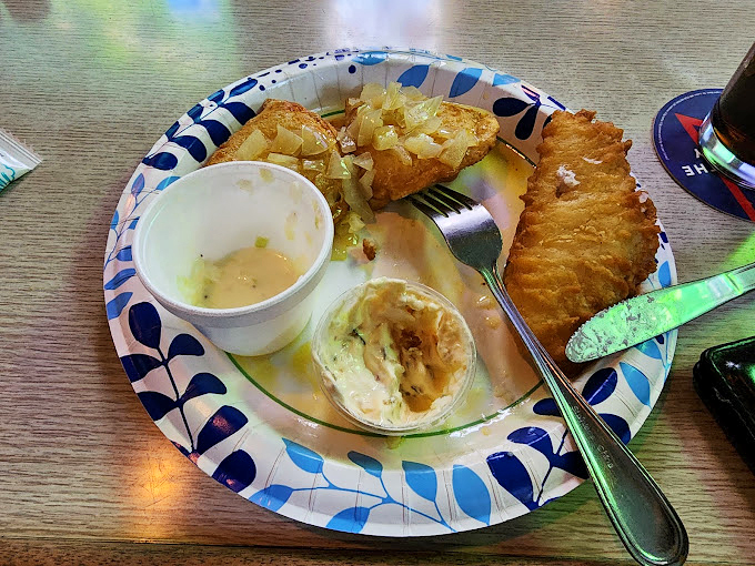The fish and pierogi plate &ndash; where Eastern European tradition meets American tavern charm. A match made in Ohio heaven.