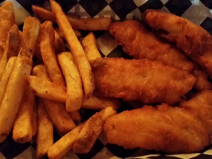 The fish and chips that launched a thousand road trips. Golden, crispy, and substantial enough to make you forget every soggy version you've ever endured.