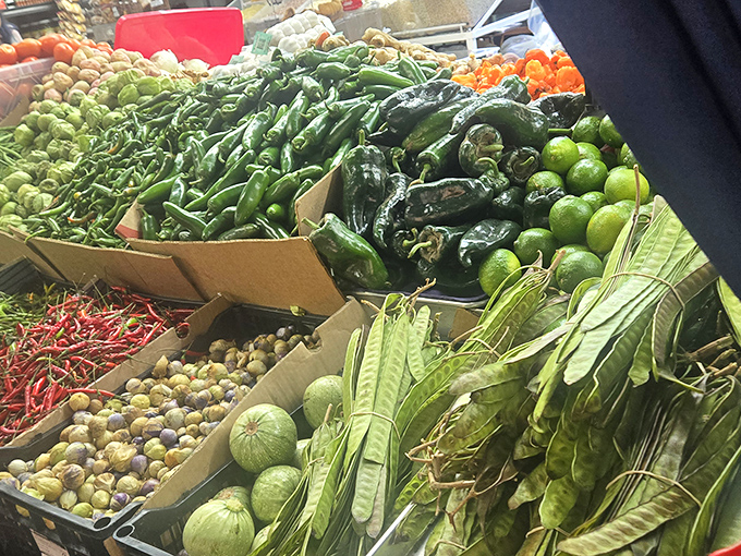 Fresh produce that looks like it actually grew in soil, not a laboratory - what a revolutionary concept!