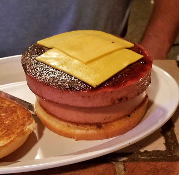 The fried bologna sandwich that will transport you straight back to childhood, but with a gourmet upgrade that makes adulthood worthwhile.