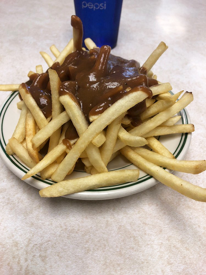 Gravy fries: where potatoes go to fulfill their highest purpose. That sauce isn't just a topping&mdash;it's a transformative experience.