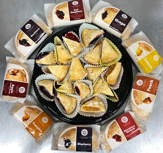 These hand pies are like edible treasure chests &ndash; golden, flaky exteriors guarding fruit fillings so good you'll contemplate ordering one in every flavor.