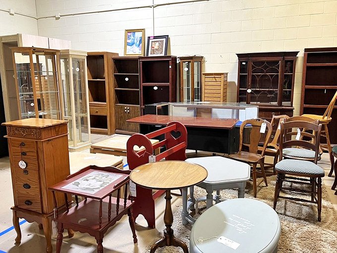 Furniture with stories to tell! These solid wood pieces have witnessed decades of family dinners and conversations&mdash;ready for their second act in your home.