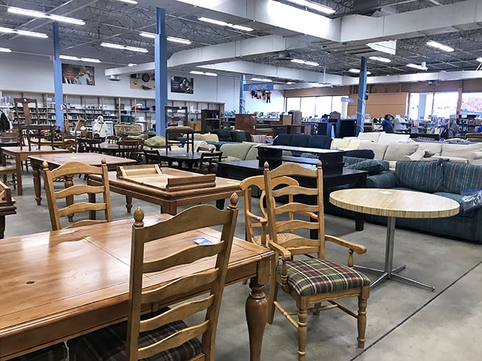 Furniture that's lived a life before you &ndash; solid wood pieces with character that IKEA can only dream of manufacturing.