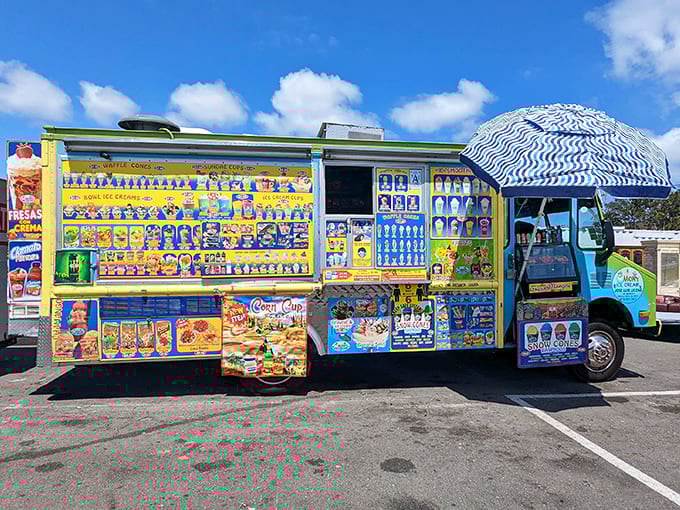 The ice cream truck of your childhood dreams, now with enough options to induce the sweetest kind of decision paralysis.