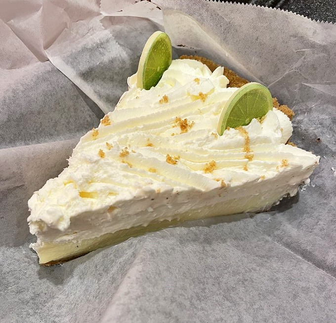 Key lime pie so divine it makes you wonder if Florida sent Georgia a thank-you note for perfecting their signature dessert.