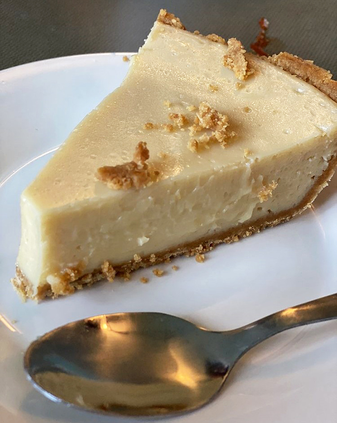 Key lime pie so authentic it could run for Florida governor. That perfect balance of sweet and tart makes you understand why people fight over this dessert.