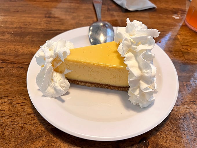 Key lime pie so authentic, you can practically feel the Florida sunshine in every tangy, creamy bite.