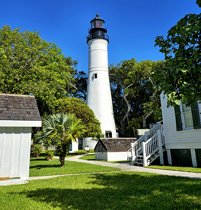 The Key West Lighthouse has guided sailors home since 1848, now guiding tourists to one of the island's most Instagram-worthy spots.