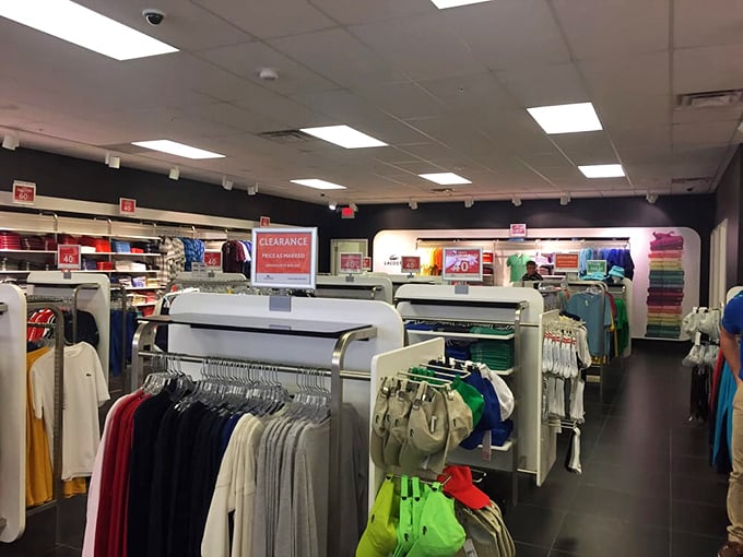 Clearance racks&mdash;where hope springs eternal and patience is rewarded. Nothing says "victory" like finding that perfect shirt with both your size and a red discount tag.