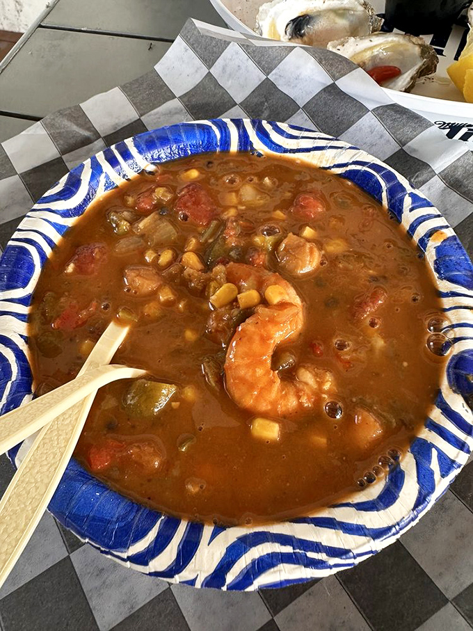 This isn't just gumbo&mdash;it's a liquid history lesson of the Gulf Coast. Each spoonful tells a story of sea, spice, and Southern comfort.